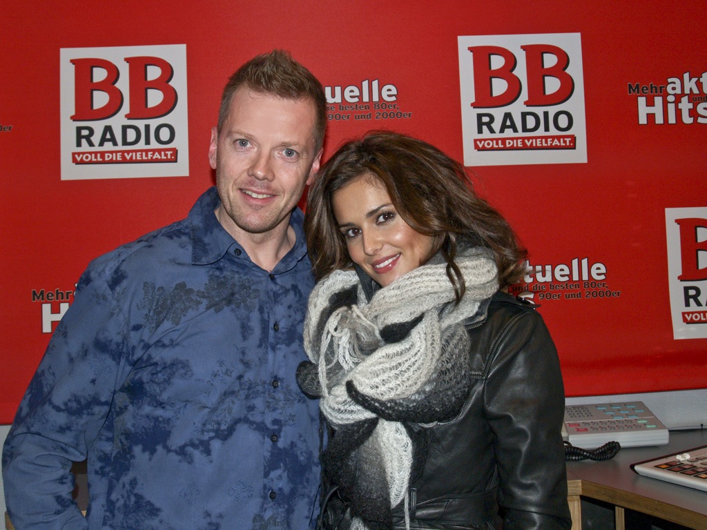 Cheryl Cole bei BB RADIO - Jens Herrmann